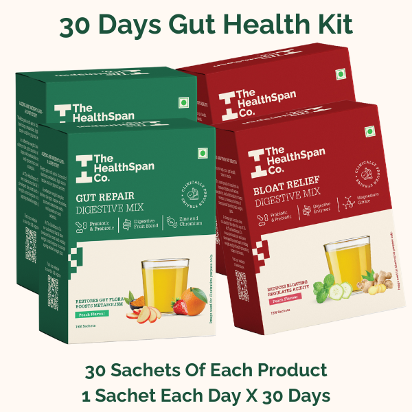 Gut Health Kit | Bloat Relief + Gut Repair Mixes | Nutritionist Suppor
